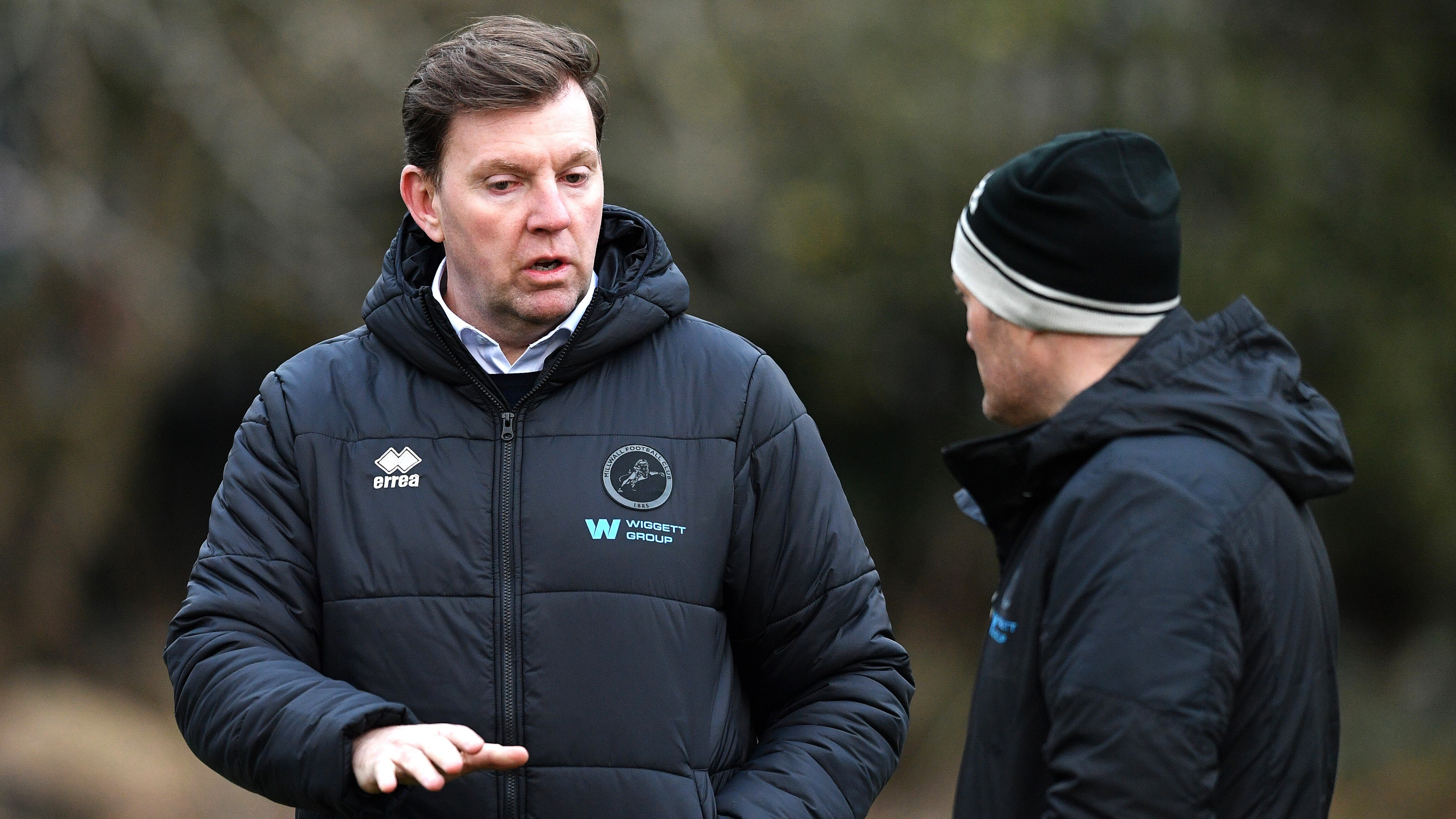 Steve Gallen (left) pictured with Alex Neil