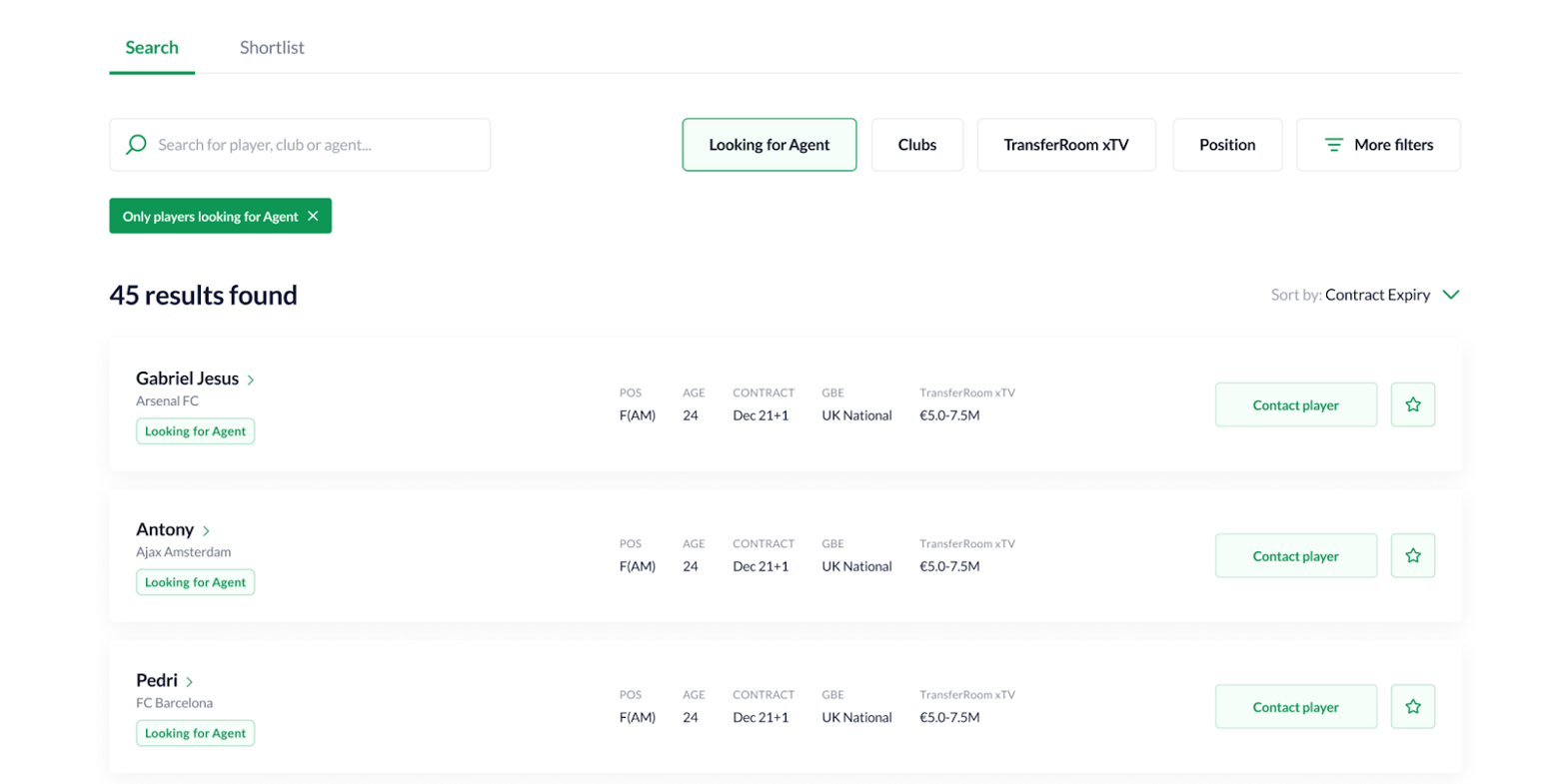 How can agents access PlayerMarket?